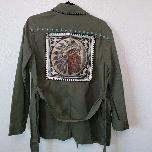 Free Assembly | Jackets & Coats | Large Redesigned Army Green Cotton ...